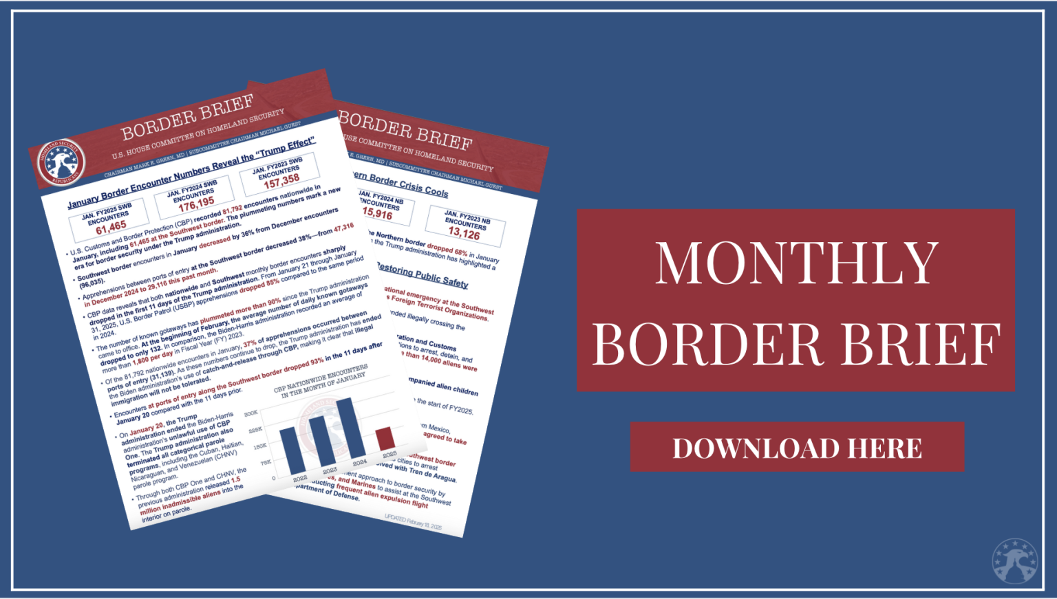 BORDER BRIEF: The “Trump Effect” is Here – Committee on Homeland Security
